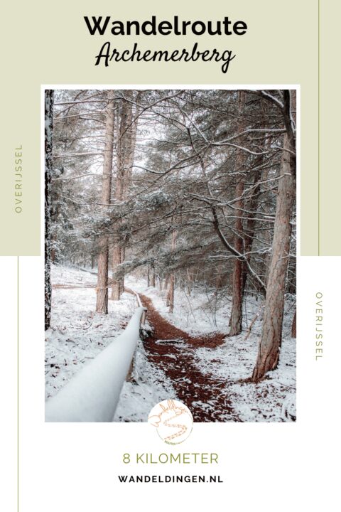 Wandelen over de Archemerberg | Wandeldingen.nl